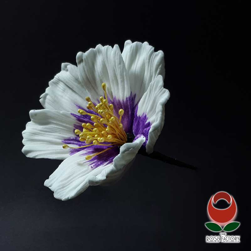 Large Purple Coreopsis Gum Paste Icing Sugar Flower | The Rose Factory